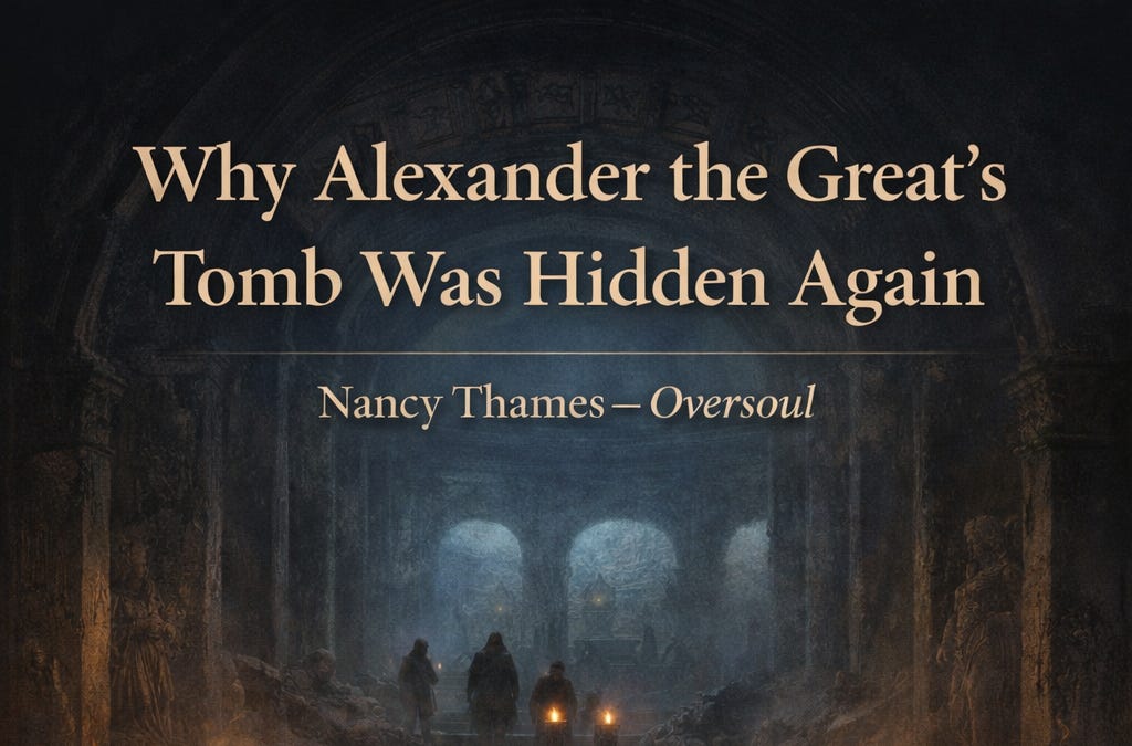 Why Alexander the Great’s Tomb Was Hidden Again