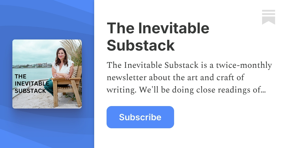 The Inevitable Substack | Jennifer Weiner | Substack