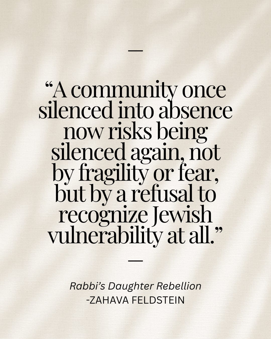 From Witness to Wreckage | Jews as "problem," not partner
