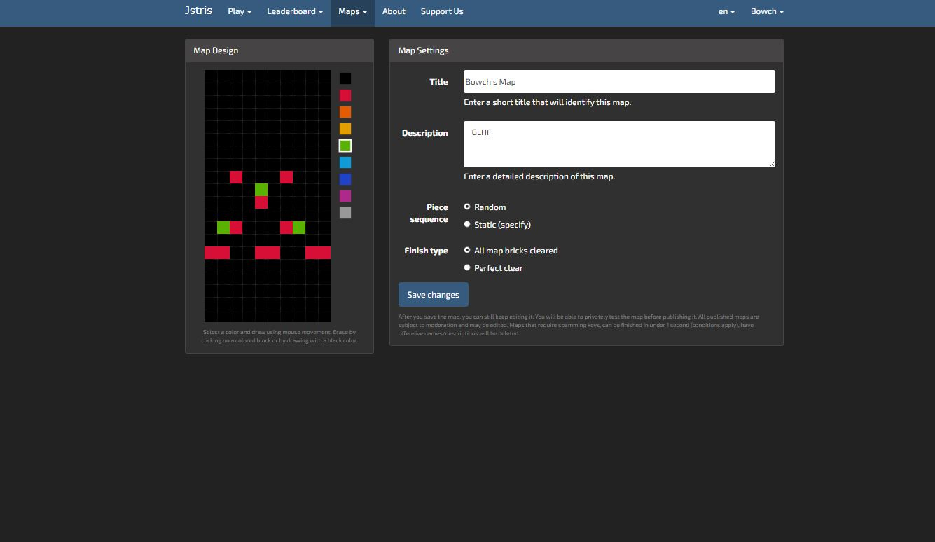 Jstris: The best browser based Tetris you're not playing.