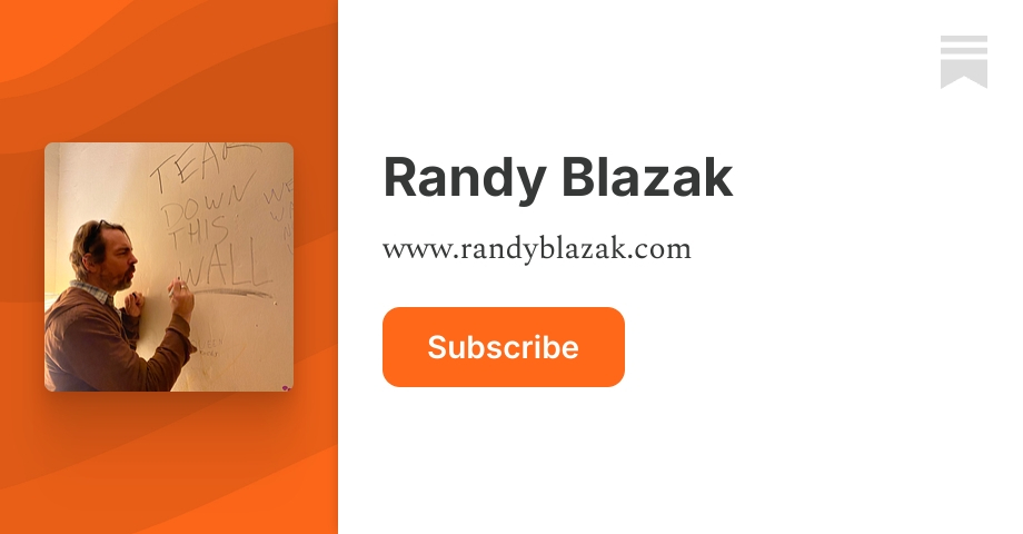 Randy Blazak | Substack