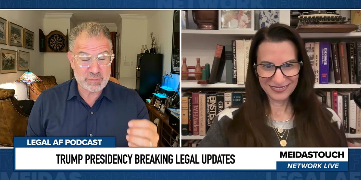 Legal AF Podcast with Michael Popok and Karen Friedman Agnifilo 2/11 ...