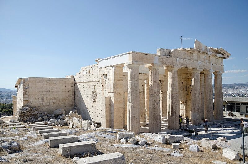 The Rise of Pericles and the Acropolis building program