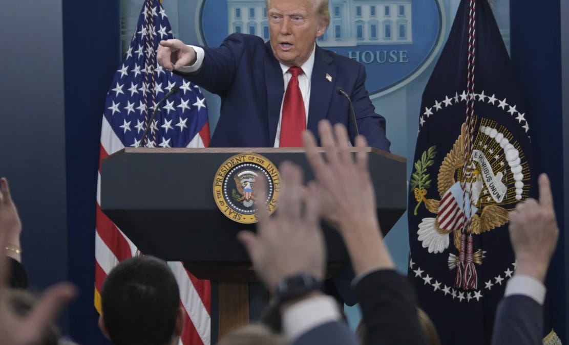 One year of Trump’s war on the press