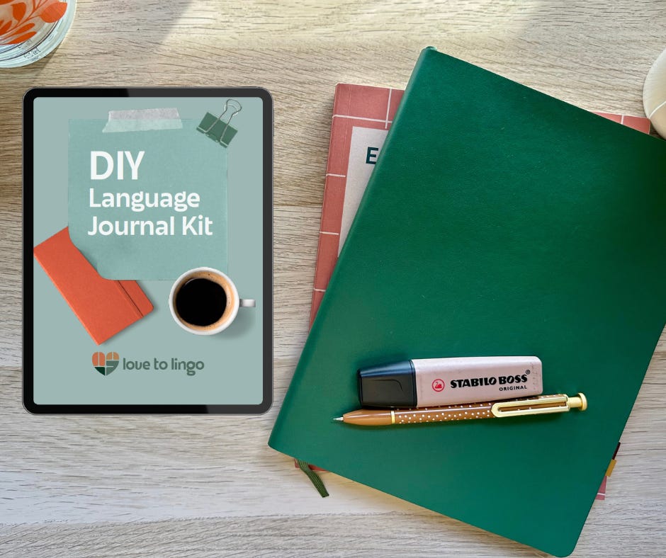How to Create Your Own Language Learning Journal