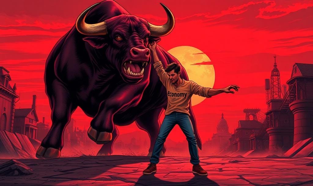 THE DEEPER DIVE: The Bull is Strong, but the Economy is Weak