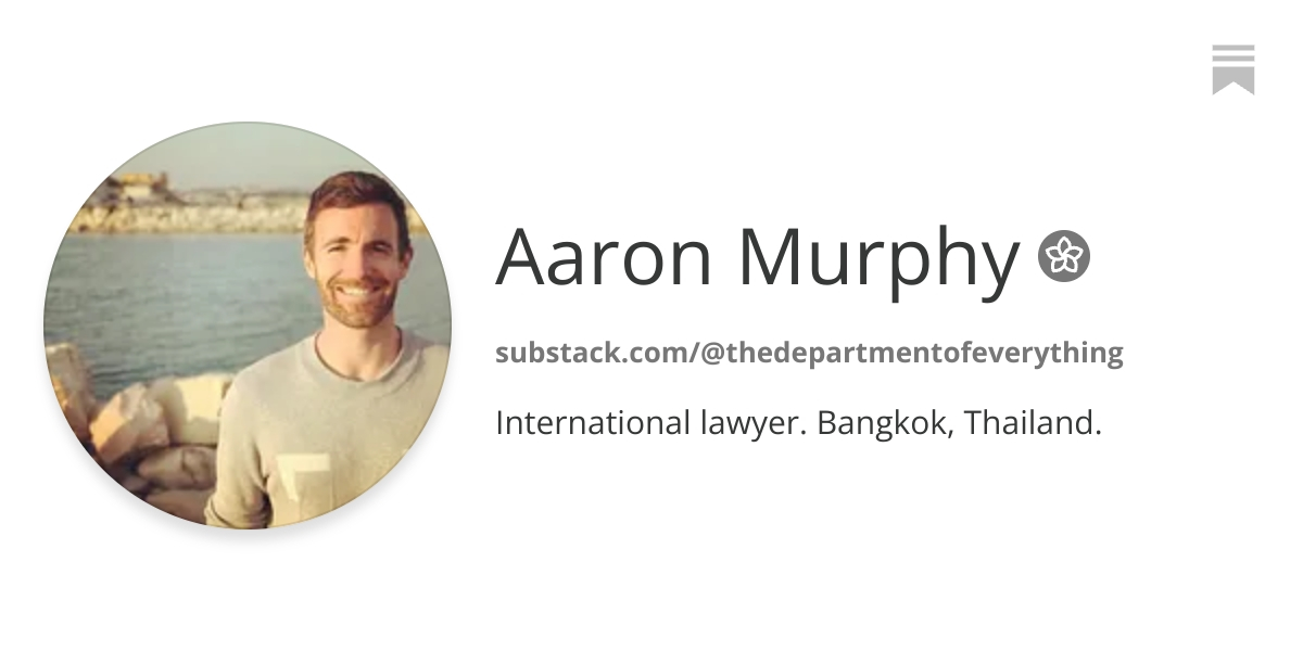 Aaron Murphy | Substack