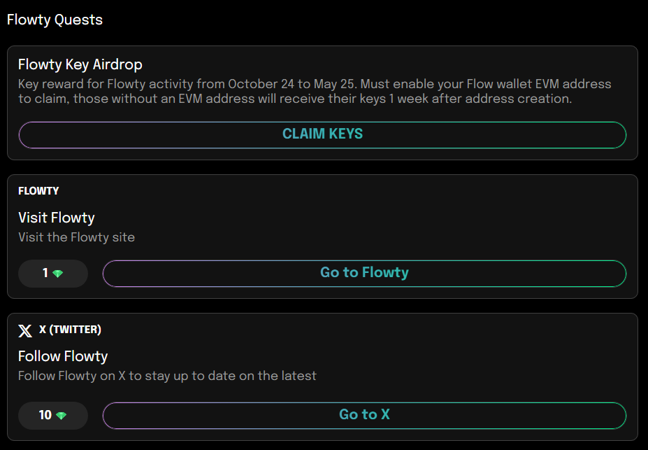 Live: Flow Rewards Key Airdrop Claim