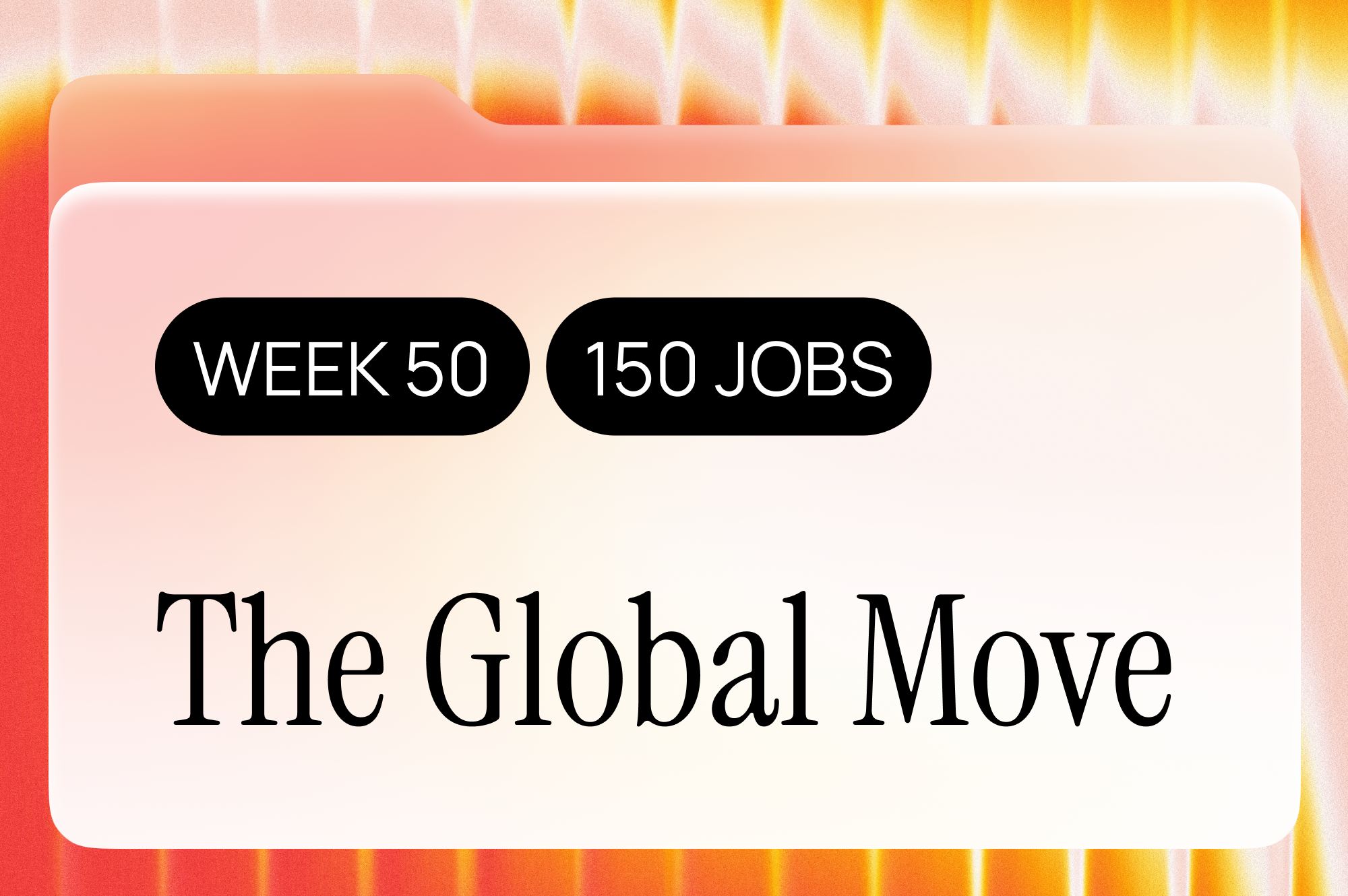 Weekly Hand-Curated Tech Jobs With Relocation: Week 50