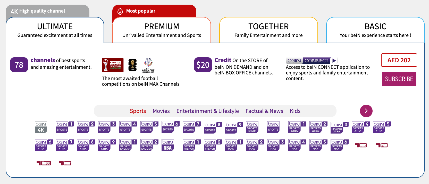 First Look at beIN Stream - by Yann Colleter