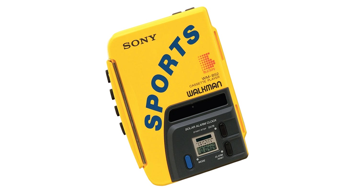Sony Sports Walkman: A Visual History (1983–2001)
