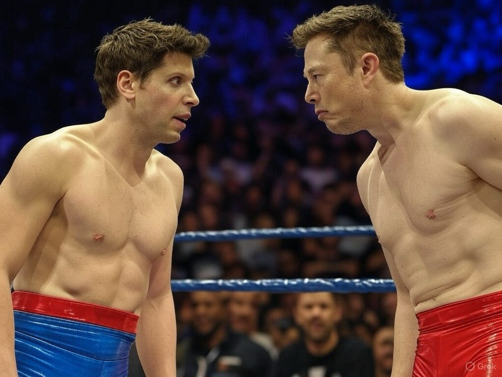 Altman vs Musk cage match - by Gary Marcus - Marcus on AI
