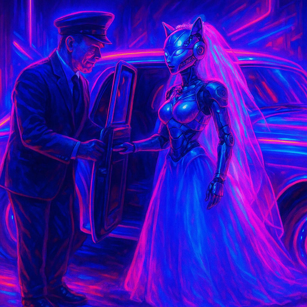 THE WEDDING-CAR WALTZ - by Andy Myers - Andy’s Substack