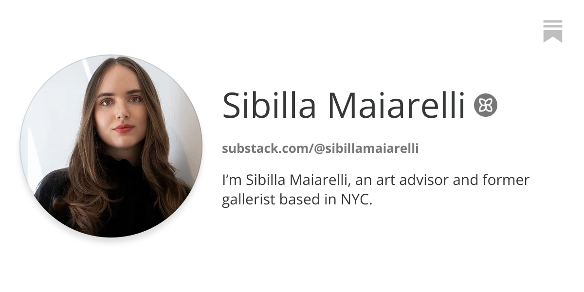 Sibilla Maiarelli | Substack