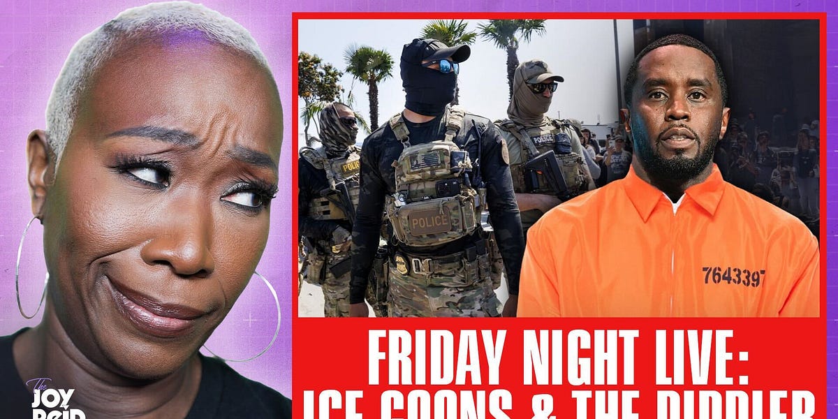 Friday Night Live: ICE Goons & The Diddler | The Joy Reid Show Live