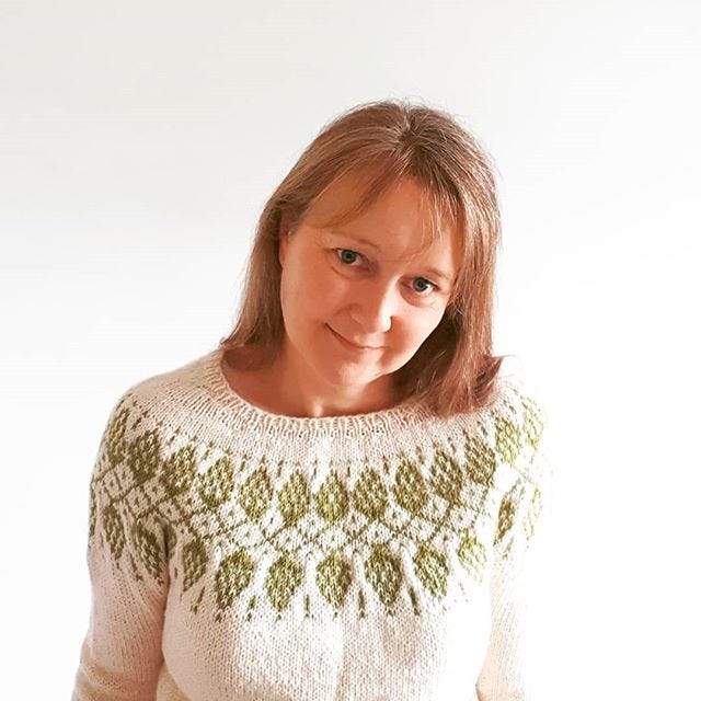💬 A sweater knitting question - by Louise Tilbrook
