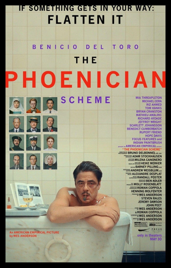 The Phoenician Scheme: Wes Anderson isn't too far gone