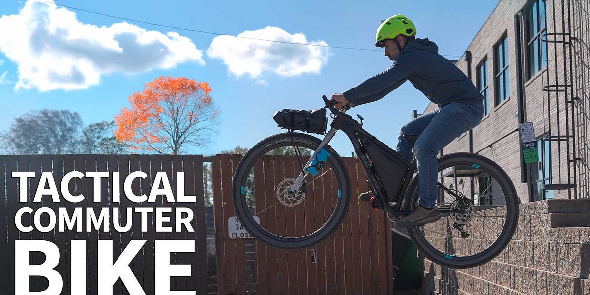 I Built the Ultimate Tactical Commuter Bike - Berm Peak