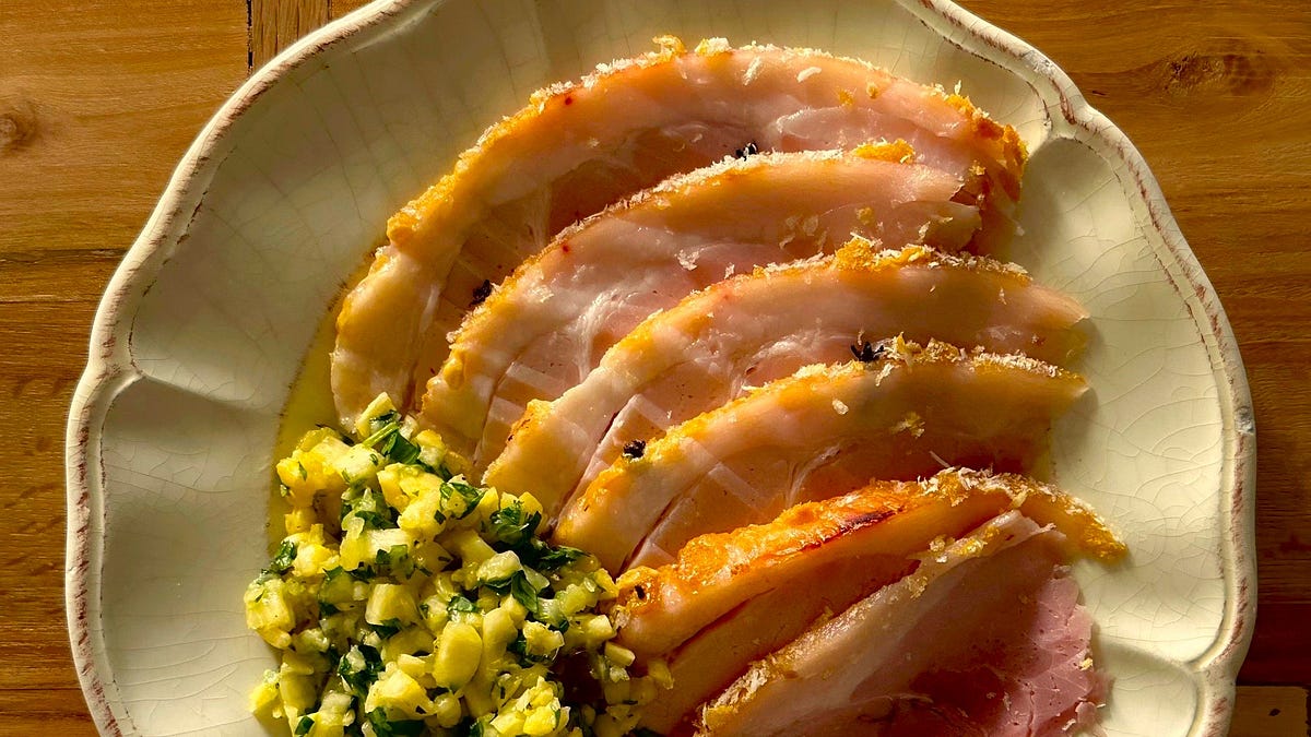 CHRISTMAS HAM WITH A MUSTARD CRUST - Jill Dupleix Eats