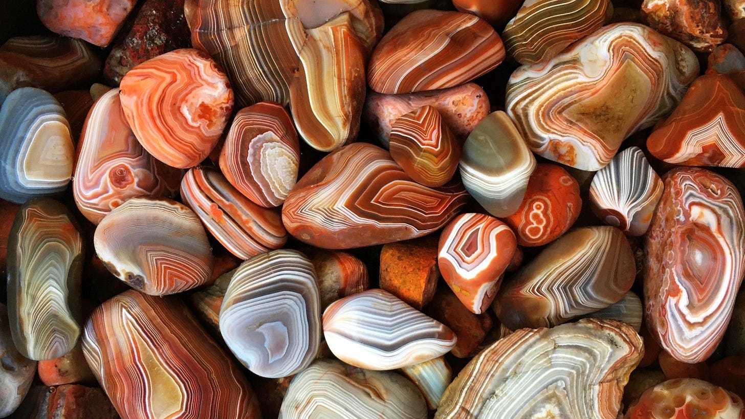 Minerals and rock materials found in and around Lake Minnetonka