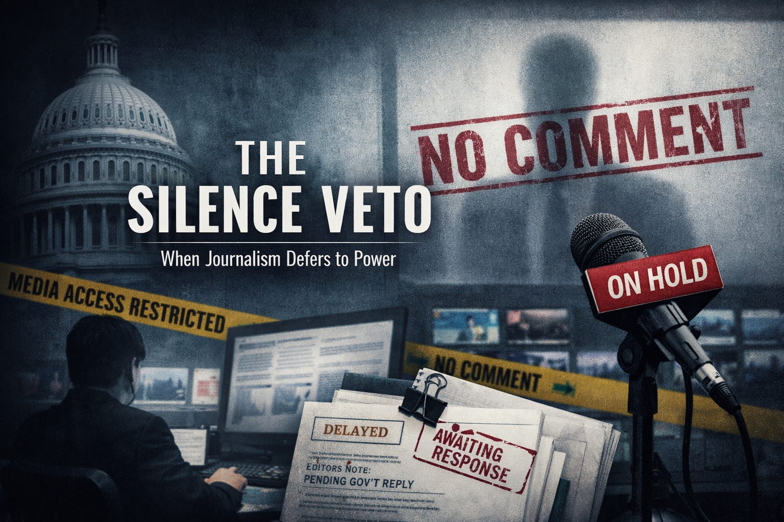 When Silence Becomes Power: How Western Media Learned to Self-Censor