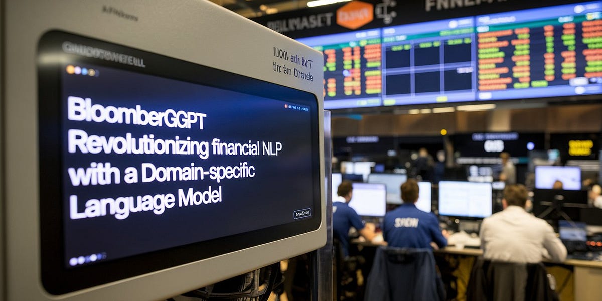 BloombergGPT: Revolutionizing Financial NLP with a Domain-Specific Language Model.