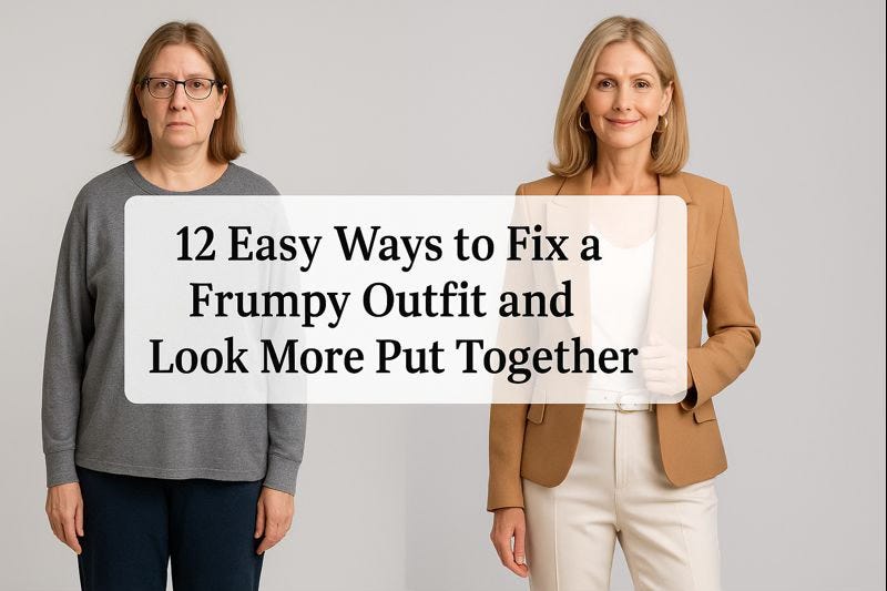 12 Easy Ways to Fix a Frumpy Outfit and Look More Put Together