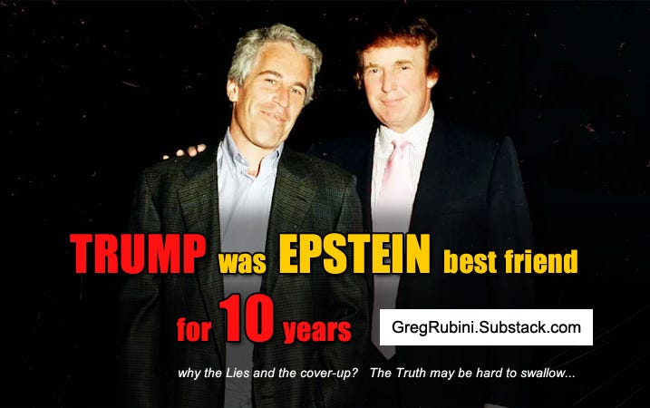 Trump and Epstein - Greg Rubini Investigations