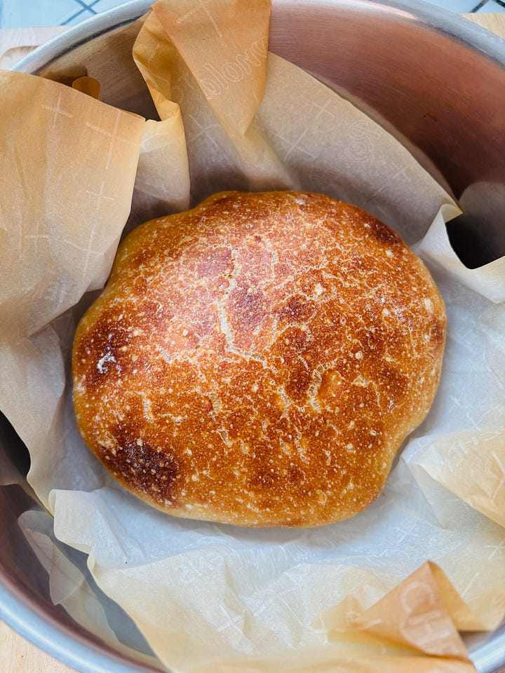 Artisan Bread with Poolish - by Betty Williams