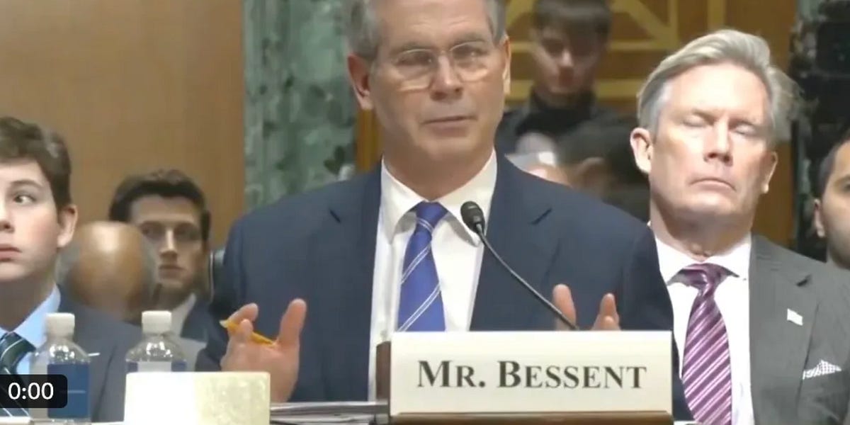 Who should Scott Bessent really want to 'punch in the face'?