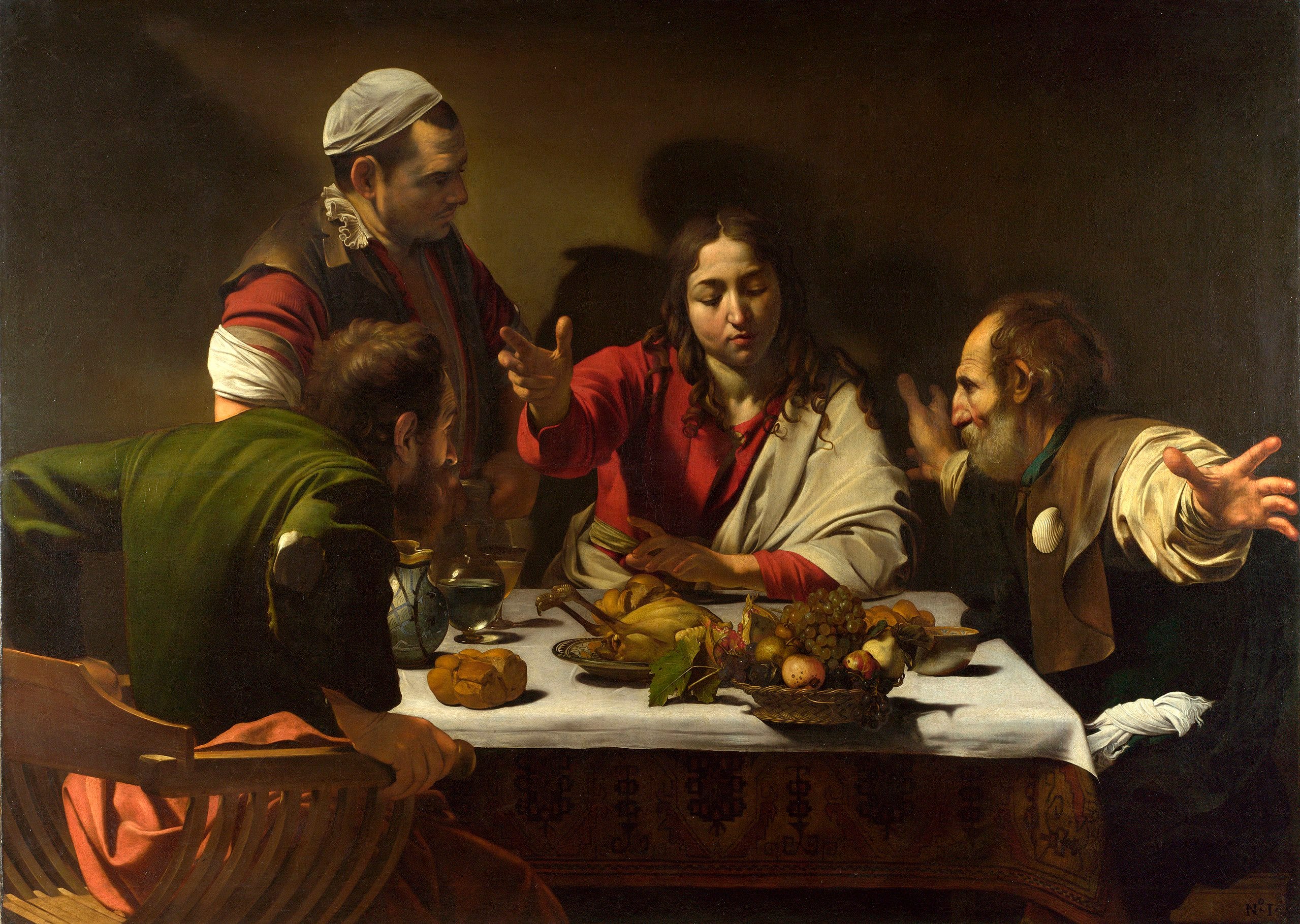 The Supper at Emmaus (1601)