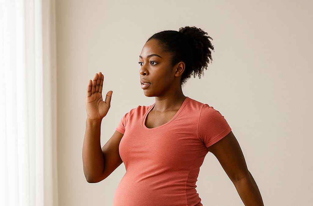 sweating exercise during pregnancy
