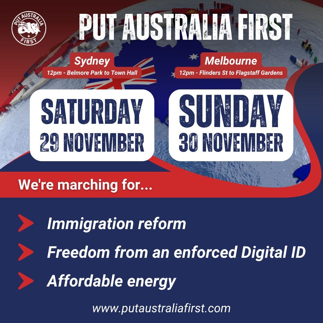 Rebel News: PUT AUSTRALIA FIRST: Patriots rise against the ‘destroyers ...