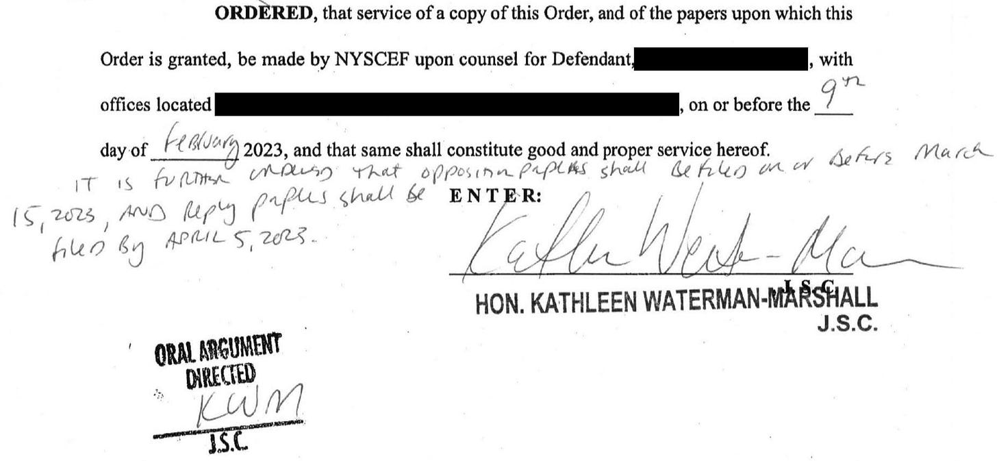 marshall cancel order