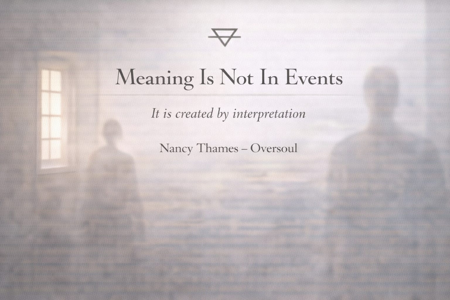 Attention Shapes Reality - Nancy Thames