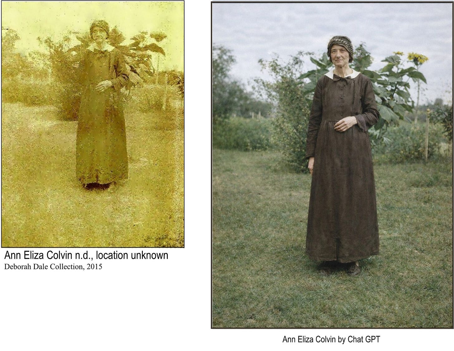 Will the Real Eliza Please Step Forward - by Alex Colvin