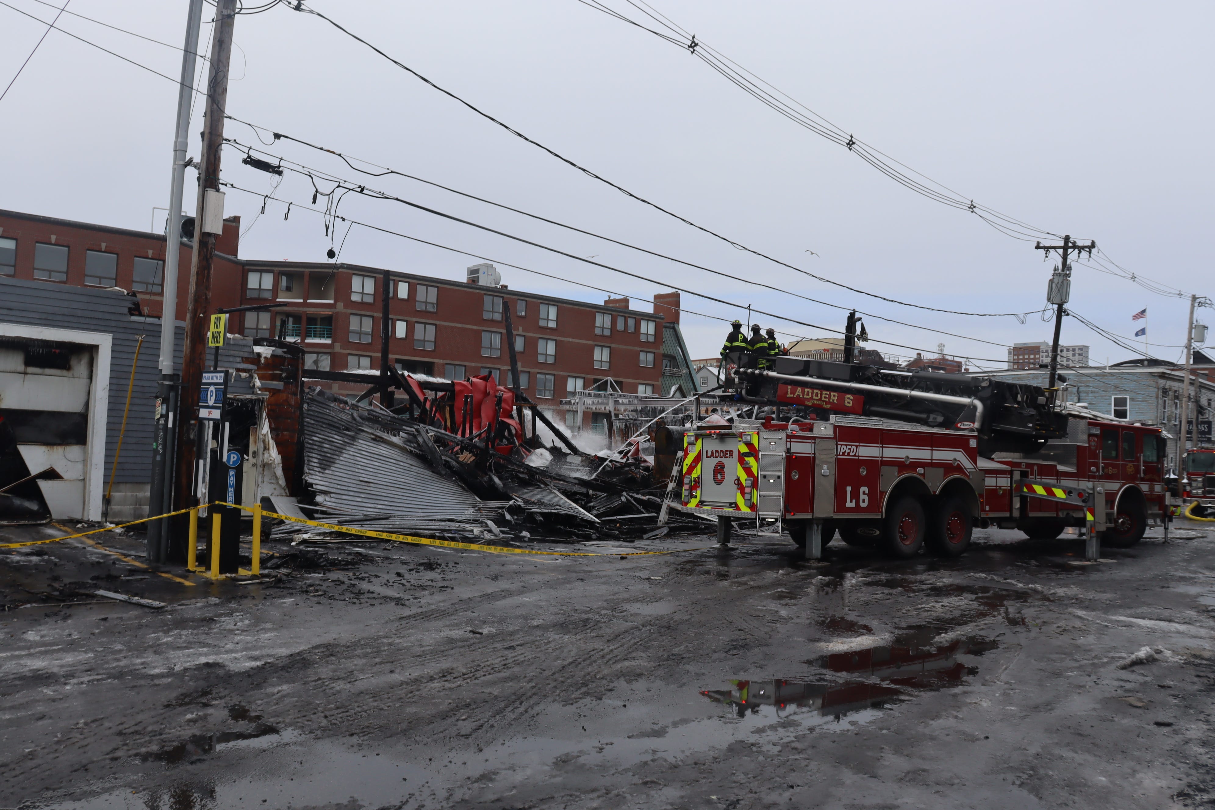 FMO Investigating Custom House Wharf Fire in Portland