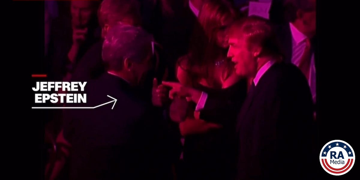 MAJOR NEWS: New Footage Shows Trump With Epstein as DOJ Deletes Photo ...