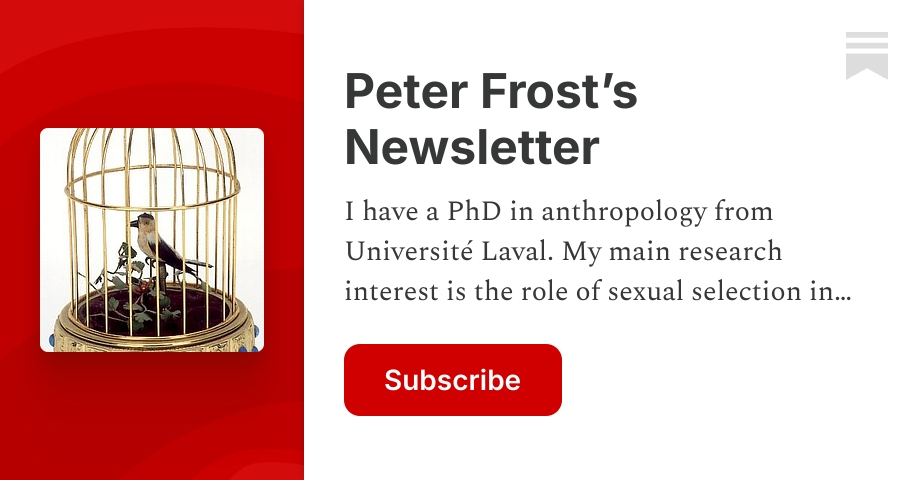 About - Peter Frost’s Newsletter