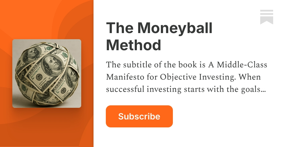 The Moneyball Method | Mark Shupe | Substack