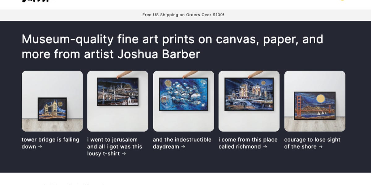 Joshua Barber Fine Art - Store Opening - eszettHQ