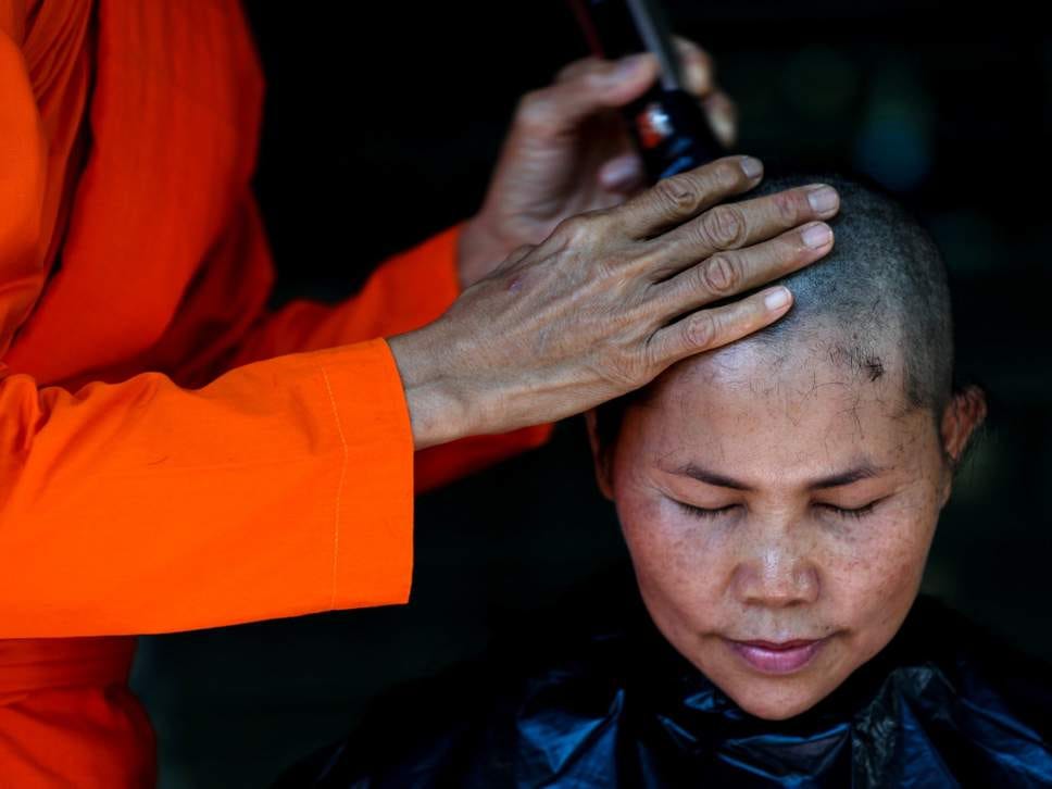 Why Do Buddhists Shave Their Heads? - by Kasia Murfet