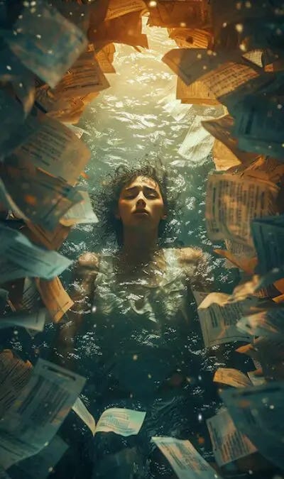 The Drowning Effect of Overload - by Michael S Faust Sr.