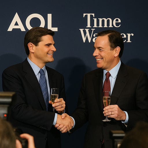 When Dial-Up Met Cable: The AOL–Time Warner Tragedy