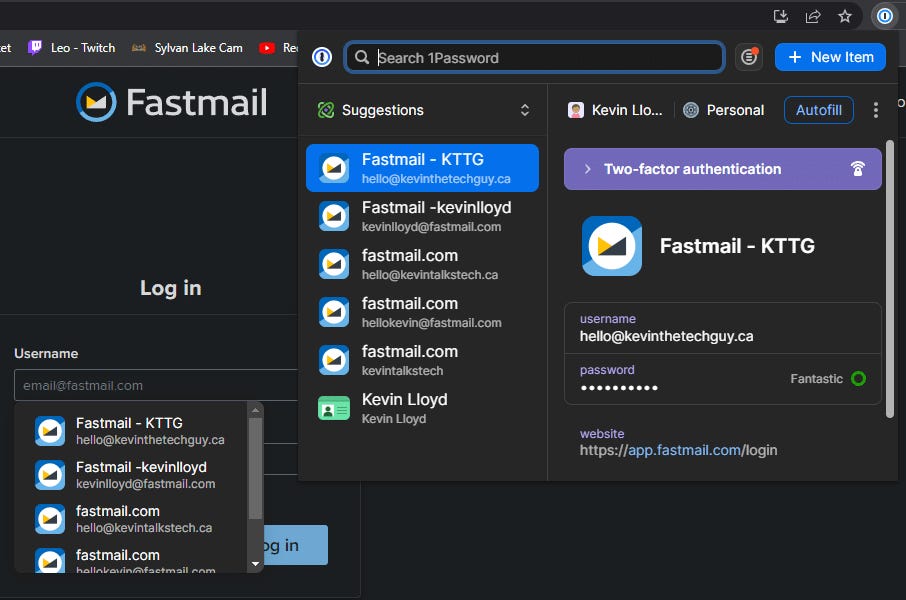 Installing and Using the 1Password Chrome Extension