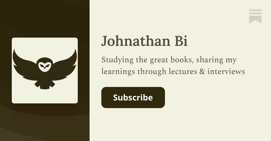 Johnathan Bi | Substack