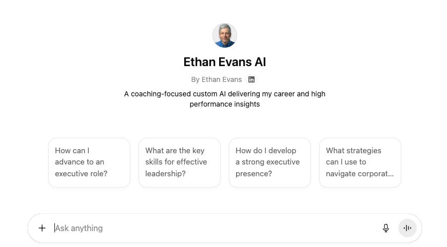 Announcing Ethan Evans AI