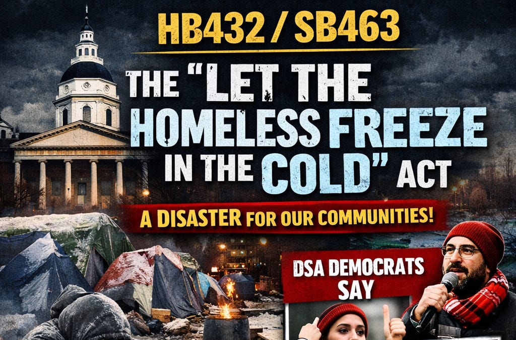 The Annapolis “Let the Homeless Freeze in the Cold” Act"