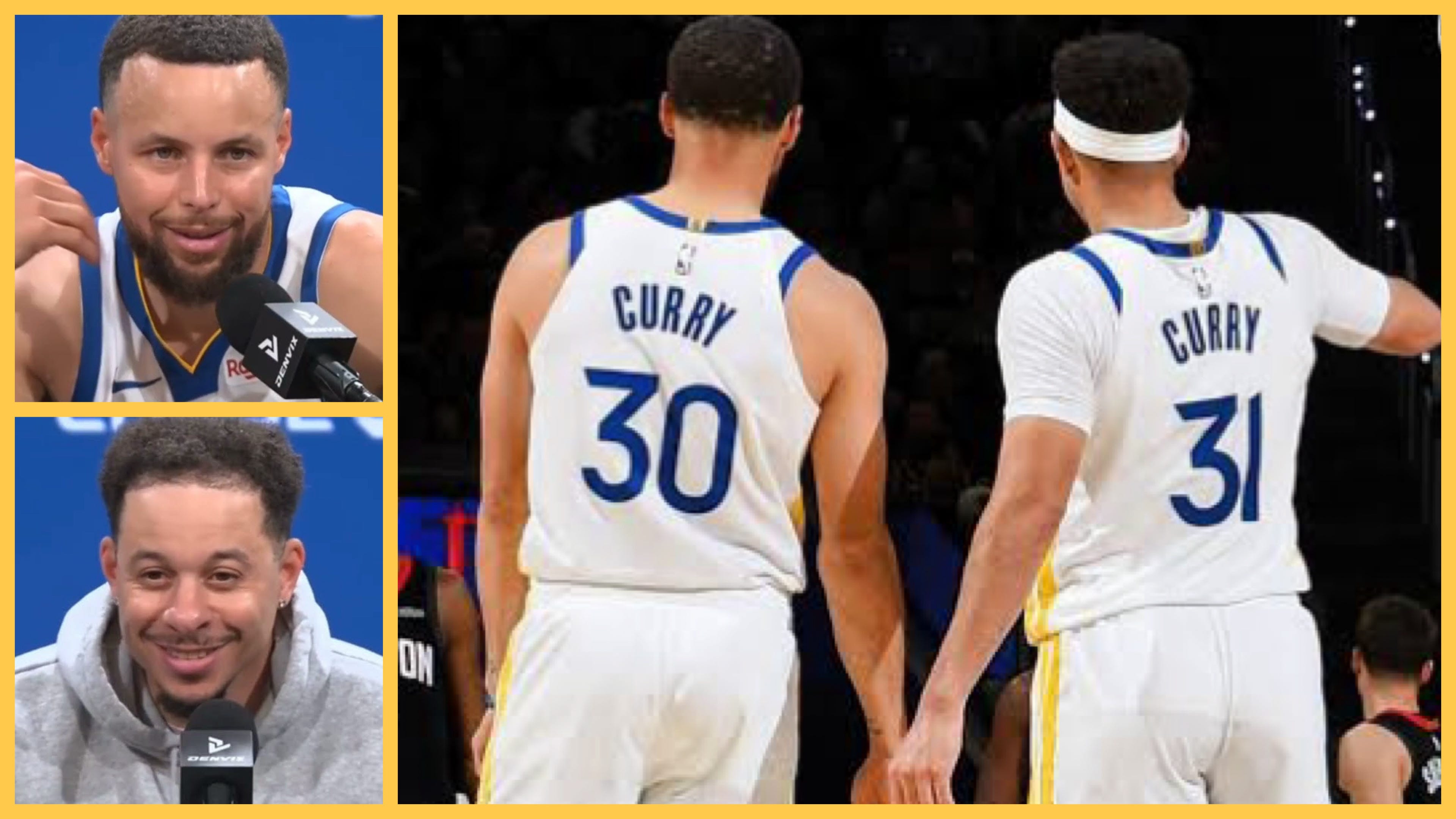 Steph & Seth Curry: “Dream Come True” After Warriors-Rockets