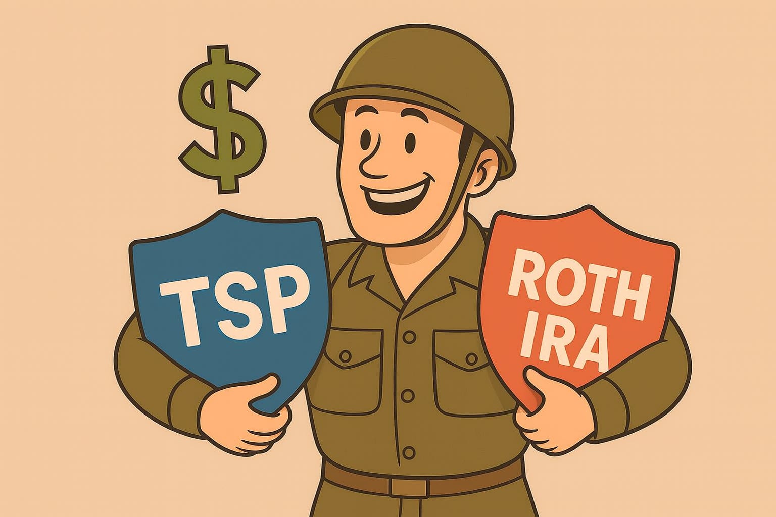 TSP vs. Roth IRA - by Dom - Serving Smarter, Not Harder